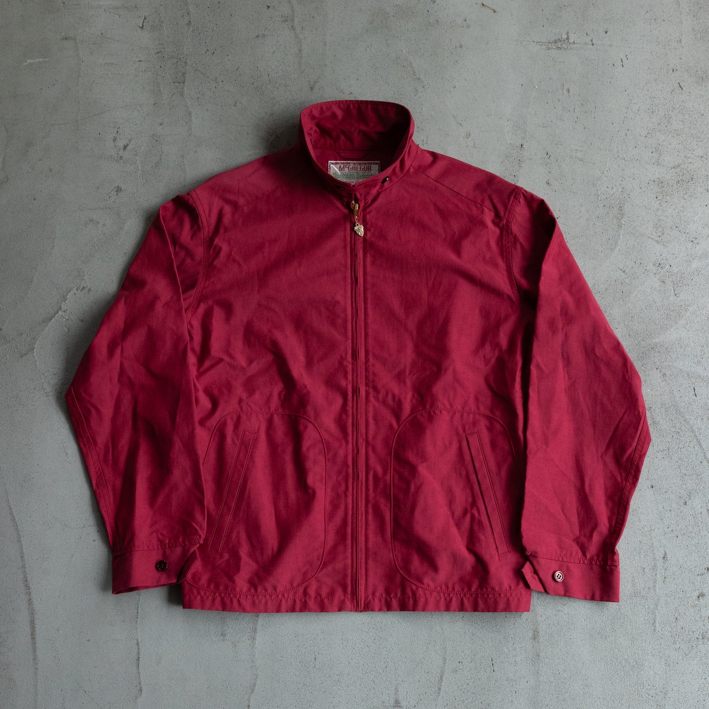 CIOTA×McGREGOR Drizzler Jacket(WINE) – PASS THE BATON ONLINE SHOP
